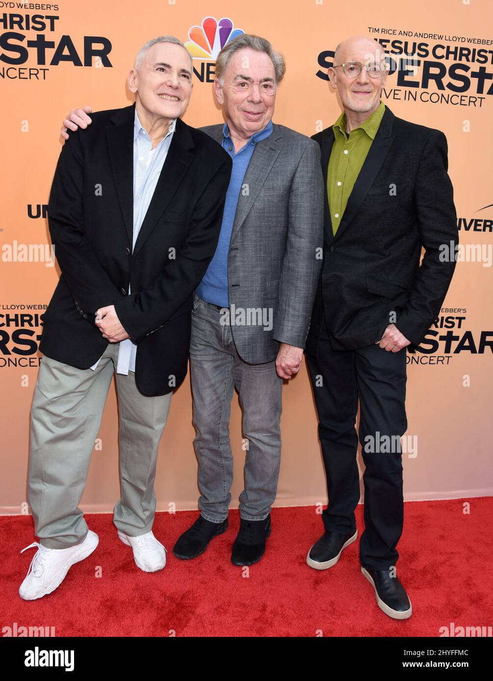 Craig Zadan, Andrew Lloyd Webber and Neil Meron attending the "Jesus ...