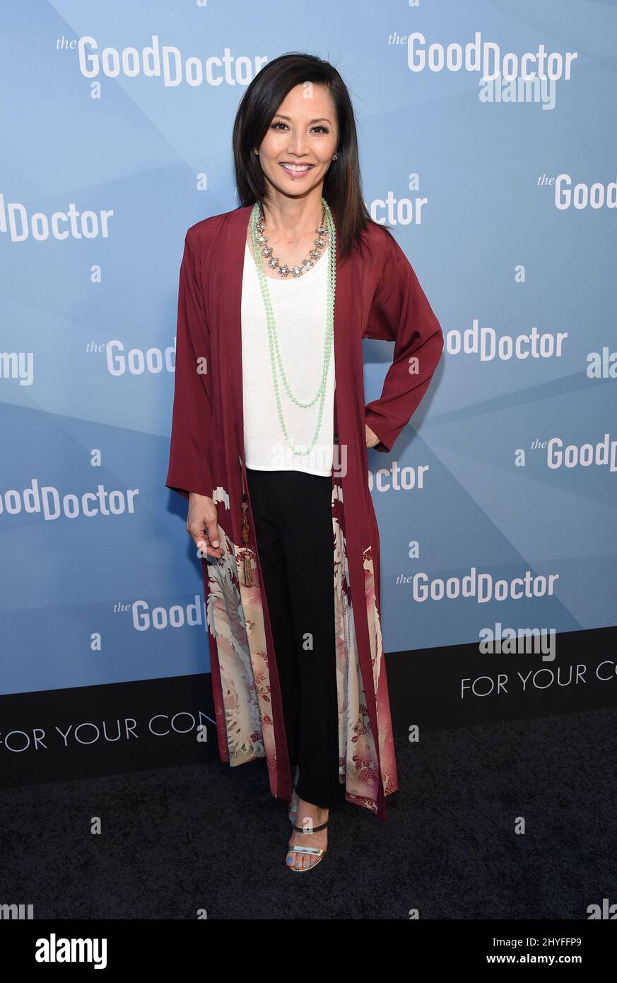 Tamlyn Tomita attending the 'The Good Doctor' Emmy FYC Event in Culver ...