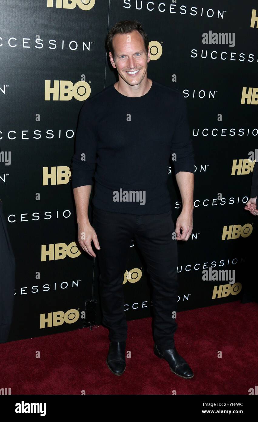 Patrick WIlson attending HBO's 'Succession' Premiere Held at the Time ...
