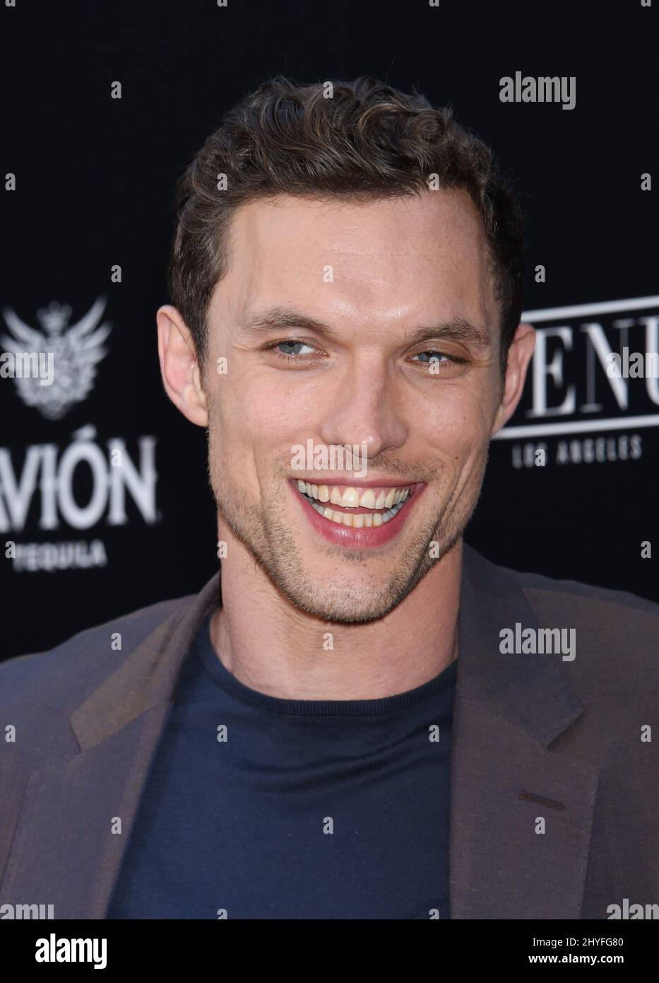 Ed Skrein attending the 'In Darkness' Premiere held at the ArcLight ...