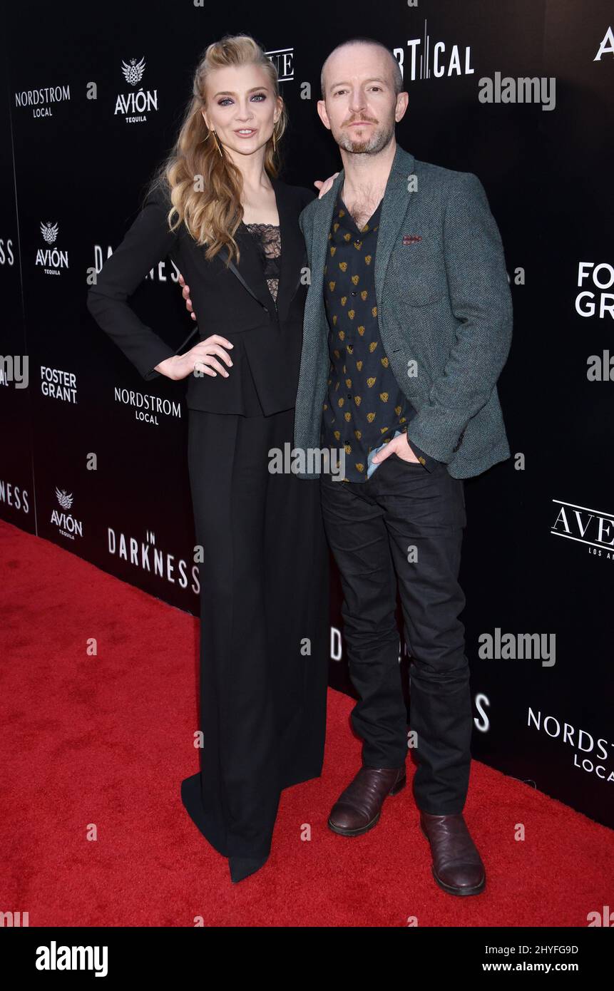Natalie Dormer and Anthony Byrne attending the 'In Darkness' Premiere ...