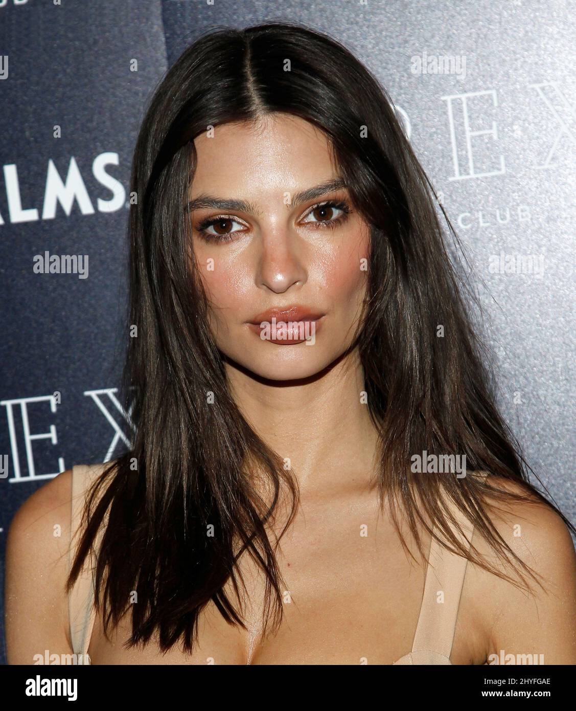 Emily Ratajkowski at the grand opening of Clique Hospitality's APEX ...