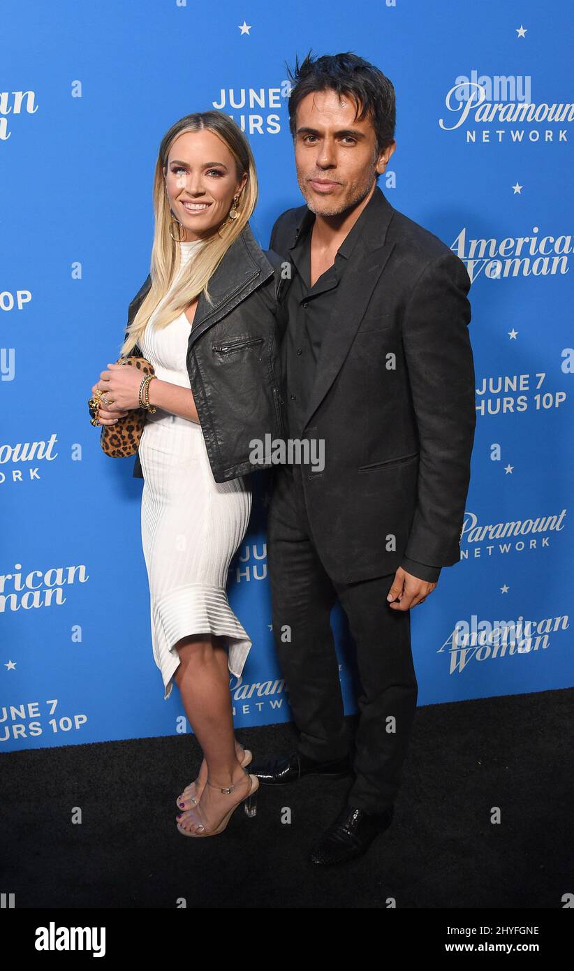 Teddy Mellencamp and Edwin Arroyave attending the American Women ...