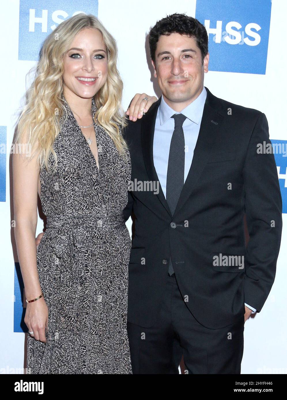 Jenny Mollen and Jason Biggs attending the Hospital for Special Surgery ...