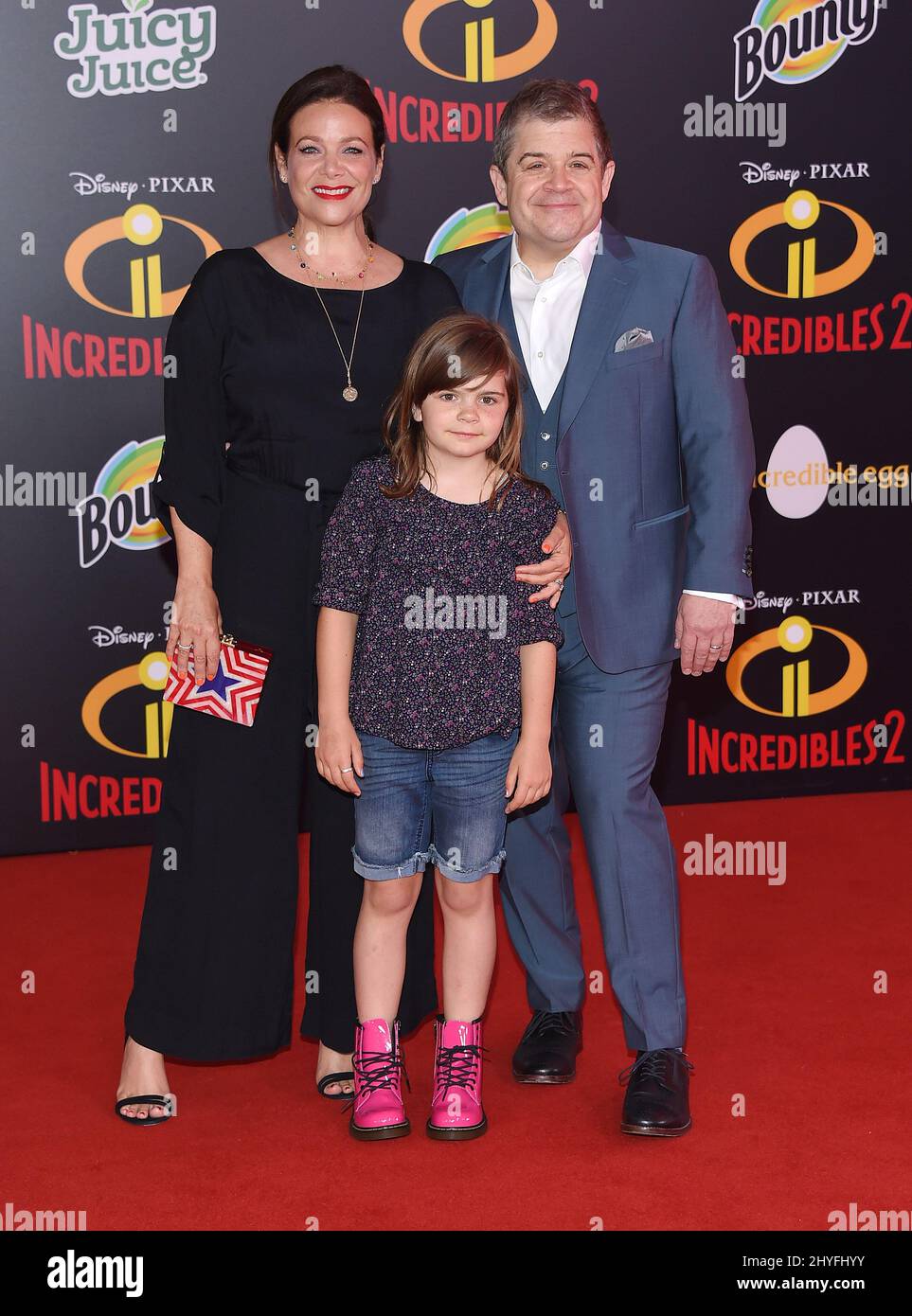 Meredith Salenger, Alice Oswalt and Patton Oswalt at the World Premiere ...