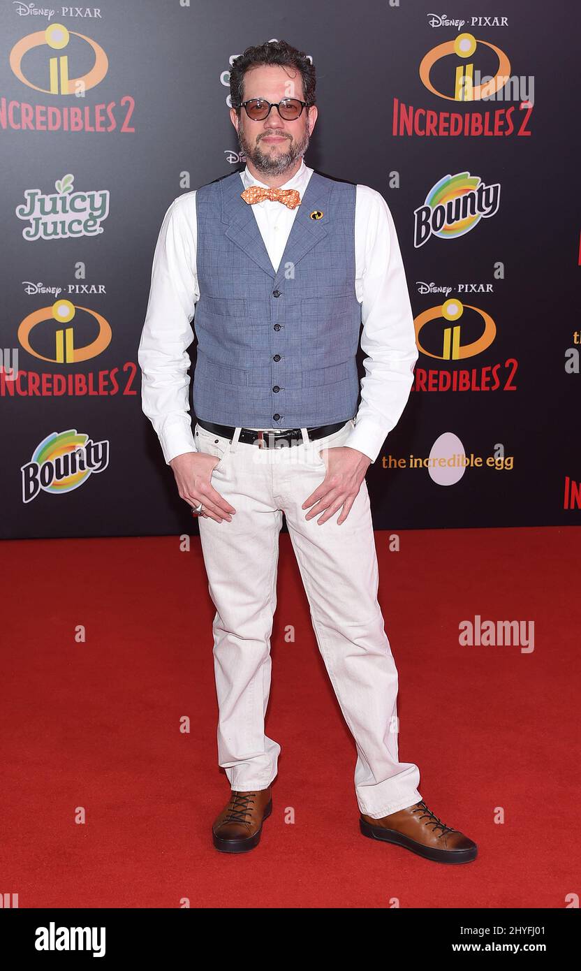 Michael Giacchino at the World Premiere of Disney-Pixar's 'Incredibles ...