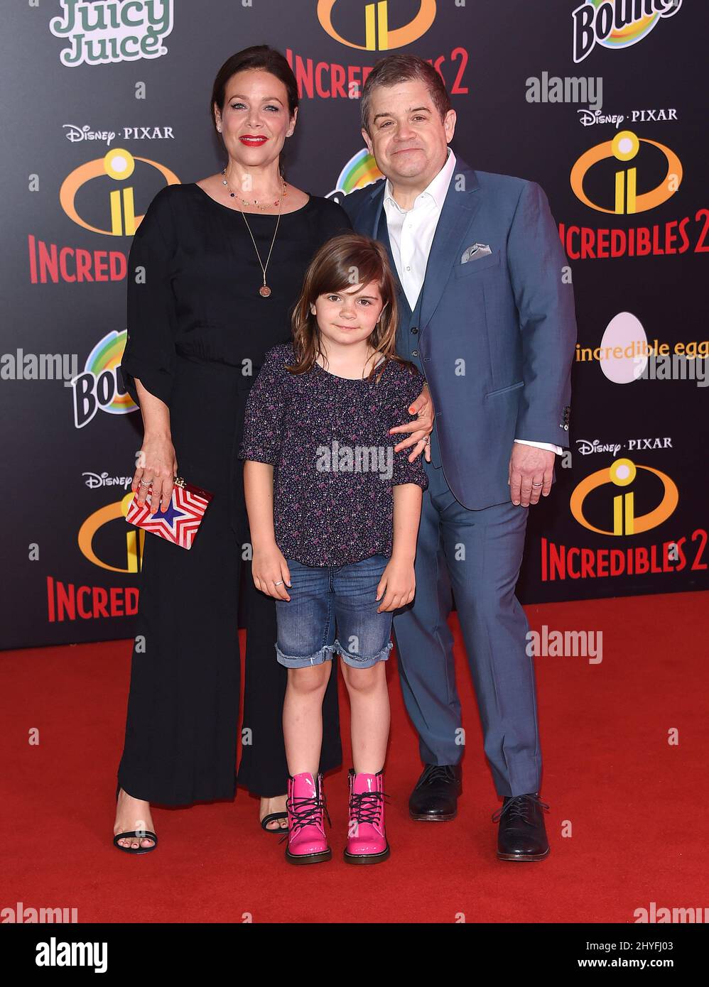 Meredith Salenger, Alice Oswalt and Patton Oswalt at the World Premiere ...