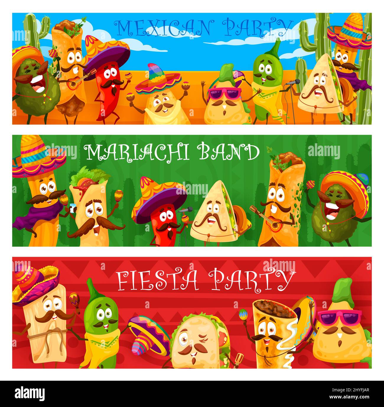 Fiesta Food Clipart Dj