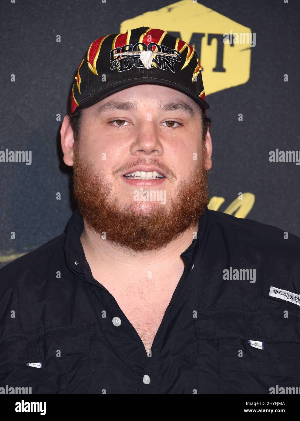 Luke Combs at the 2018 CMT Music Awards held at Bridgestone Arena on ...