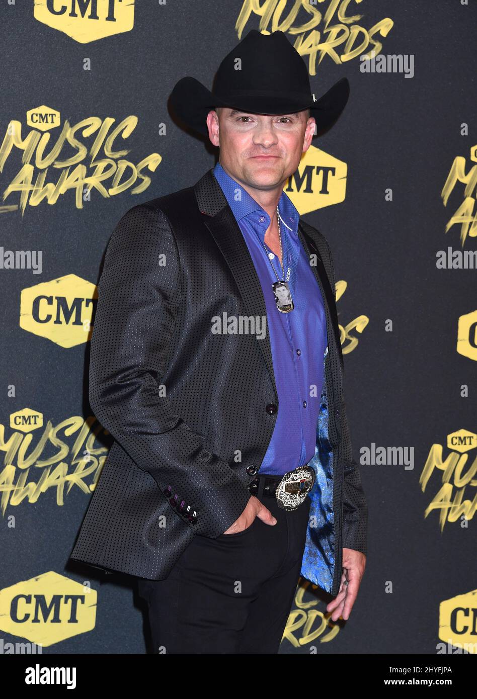 Ryan Weaver at the 2018 CMT Music Awards held at Bridgestone Arena on ...