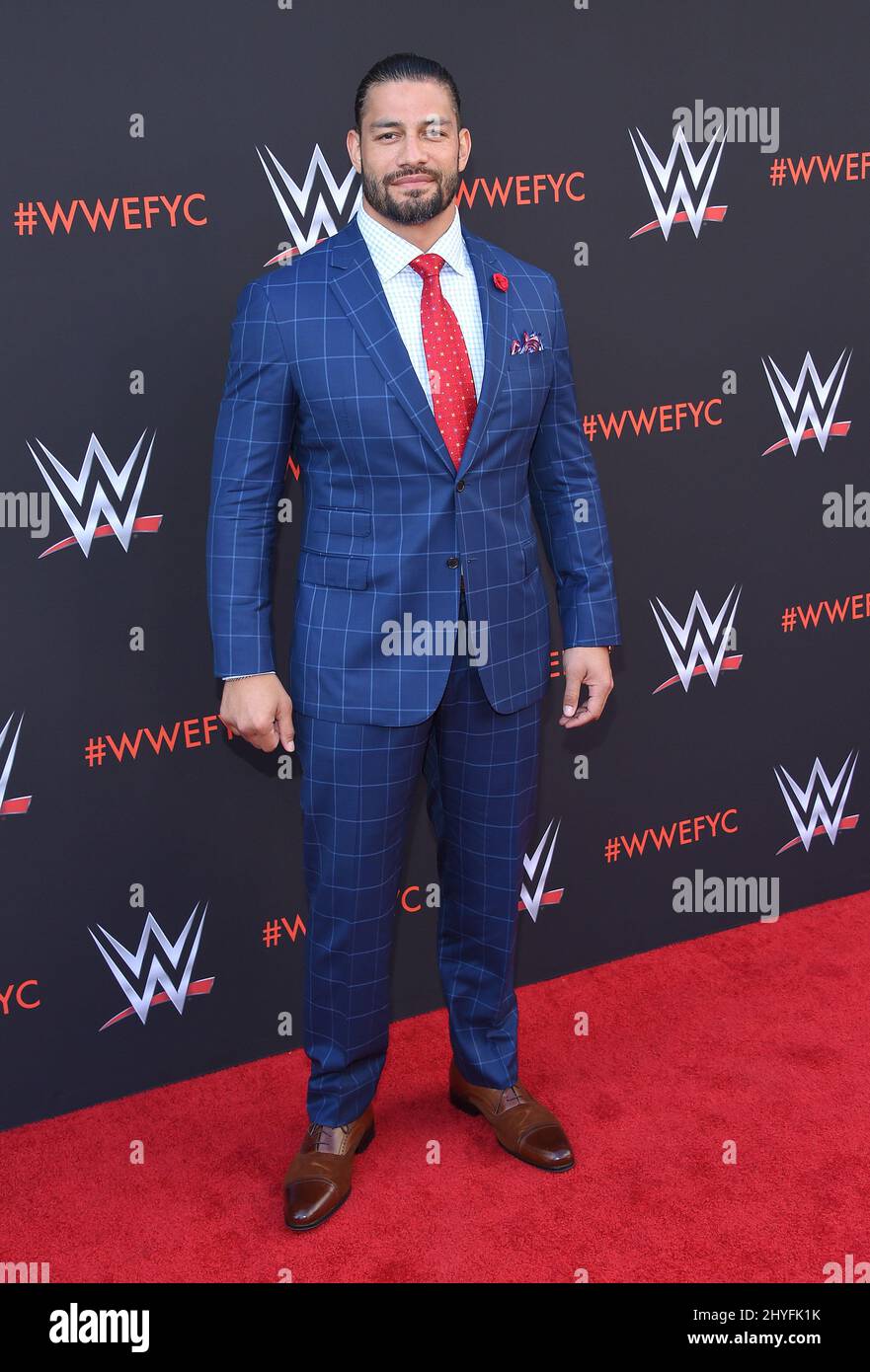 Roman Reigns at the 'WWE' FYC Event event at TV Academy Saban Media ...