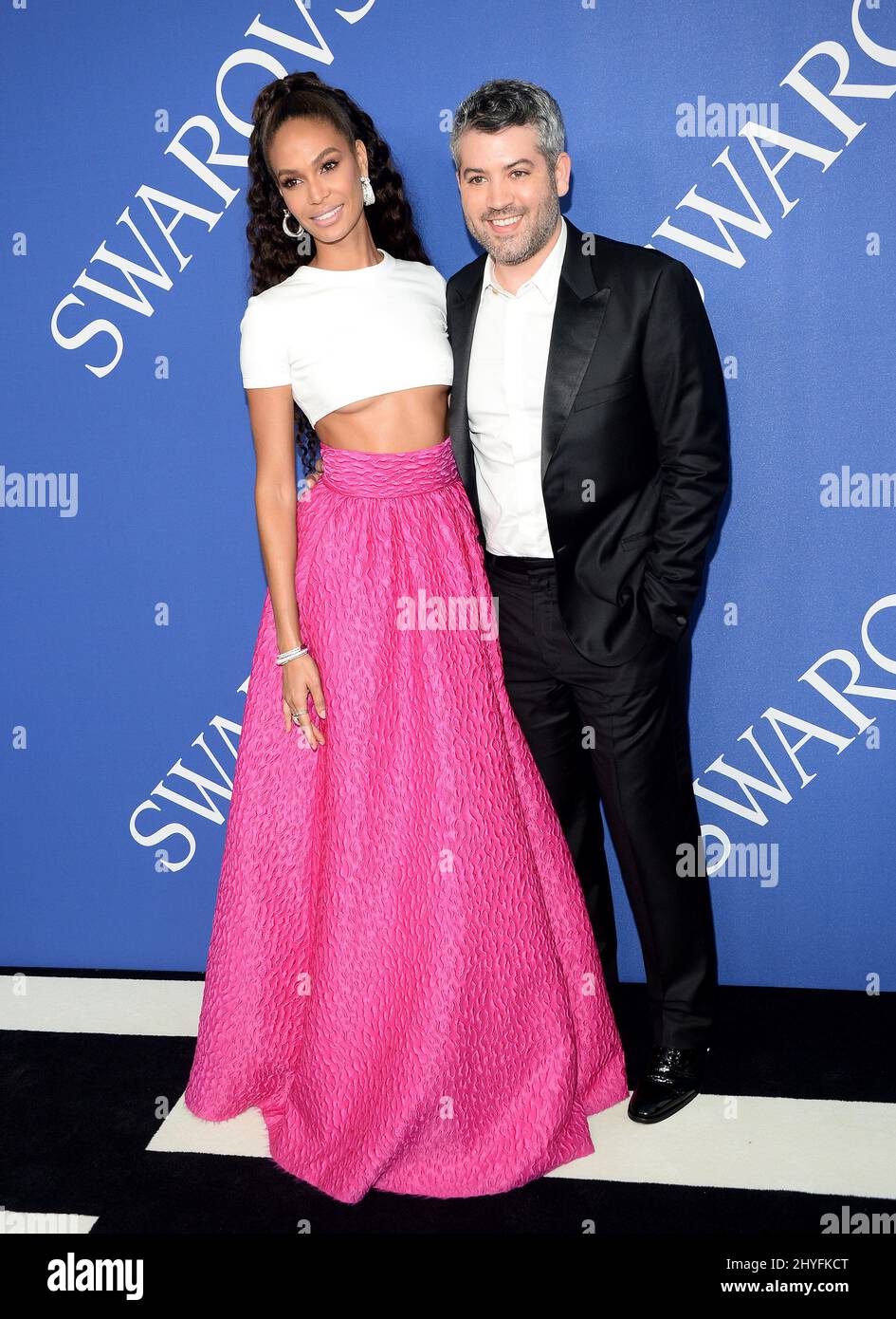 Brandon Maxwell, Joan Smalls at the 2018 CFDA Fashion Awards held at ...