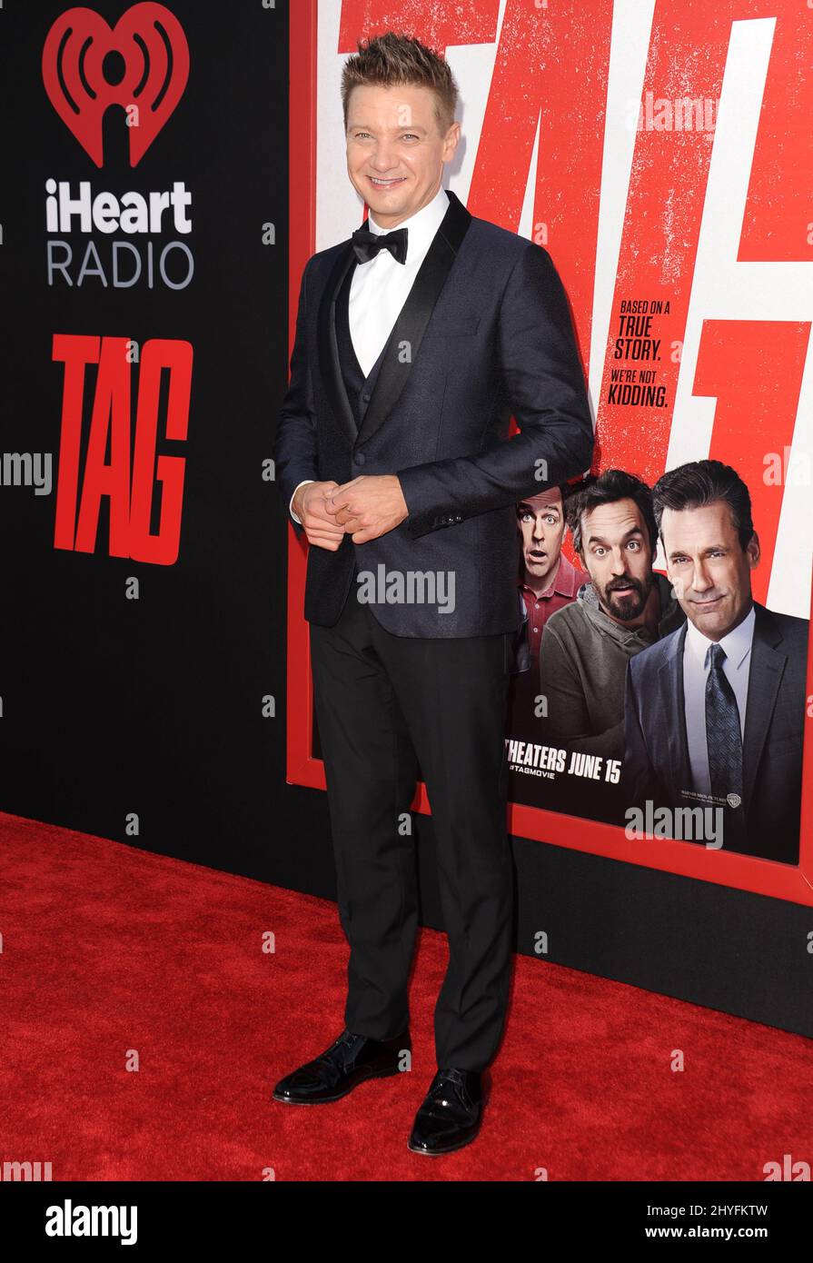 Jeremy Renner at the world premiere of 'TAG' held at The Regency ...