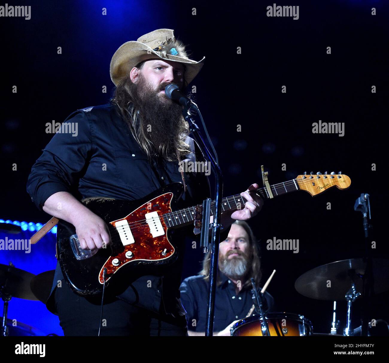 Chris Stapleton attending the CMA Music Fest Nightly Concert held at ...