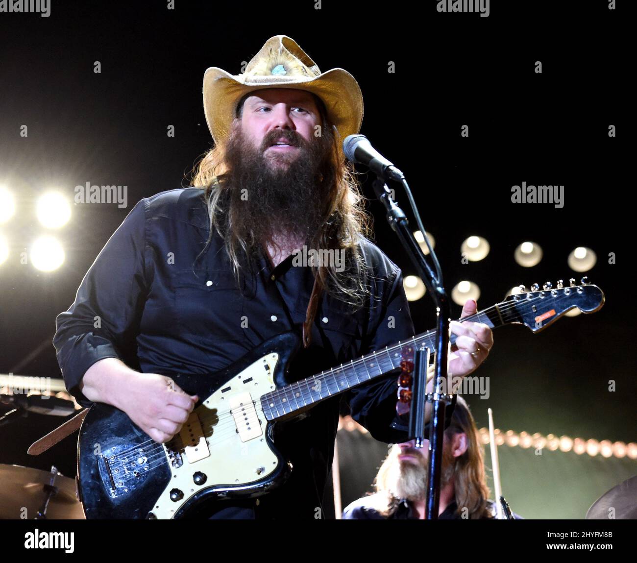Chris Stapleton attending the CMA Music Fest Nightly Concert held at ...