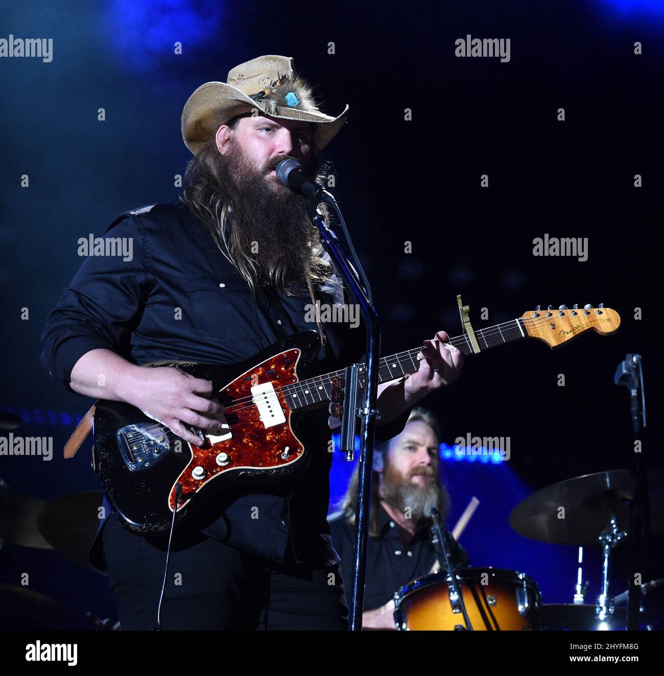 Chris Stapleton attending the CMA Music Fest Nightly Concert held at ...