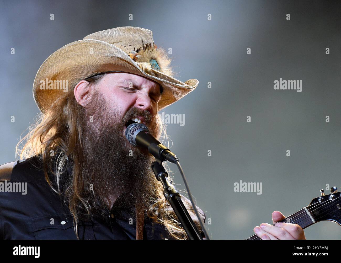 Chris Stapleton attending the CMA Music Fest Nightly Concert held at ...