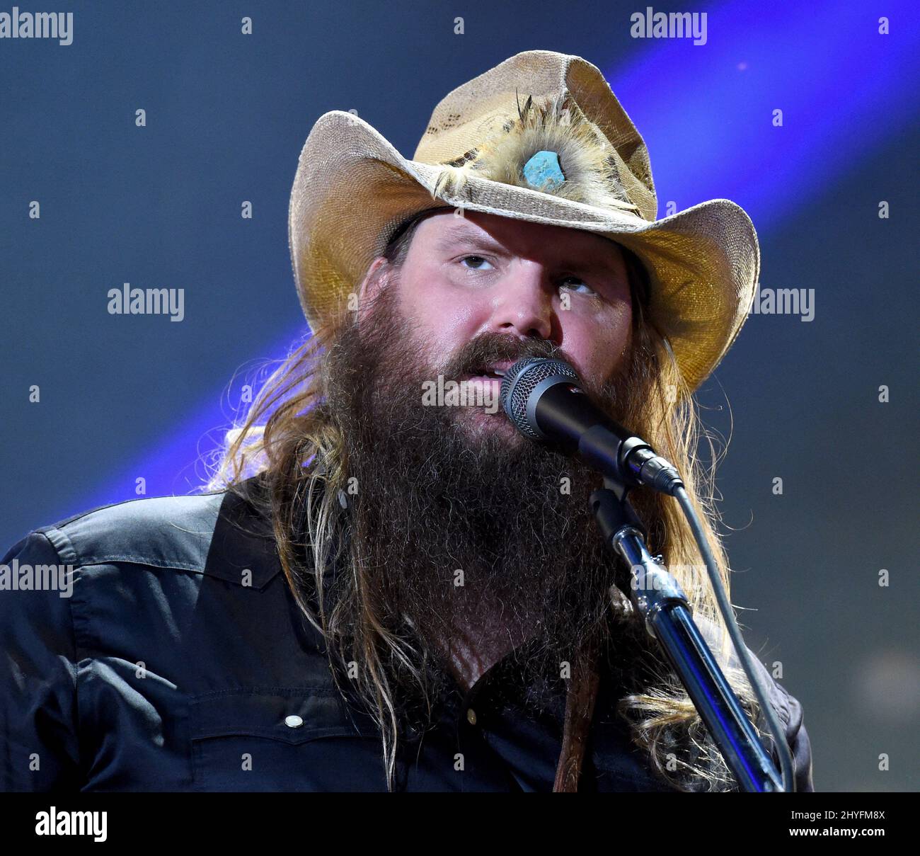 Chris Stapleton attending the CMA Music Fest Nightly Concert held at ...