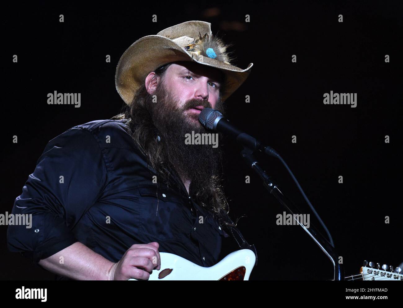 Chris Stapleton attending the CMA Music Fest Nightly Concert held at ...