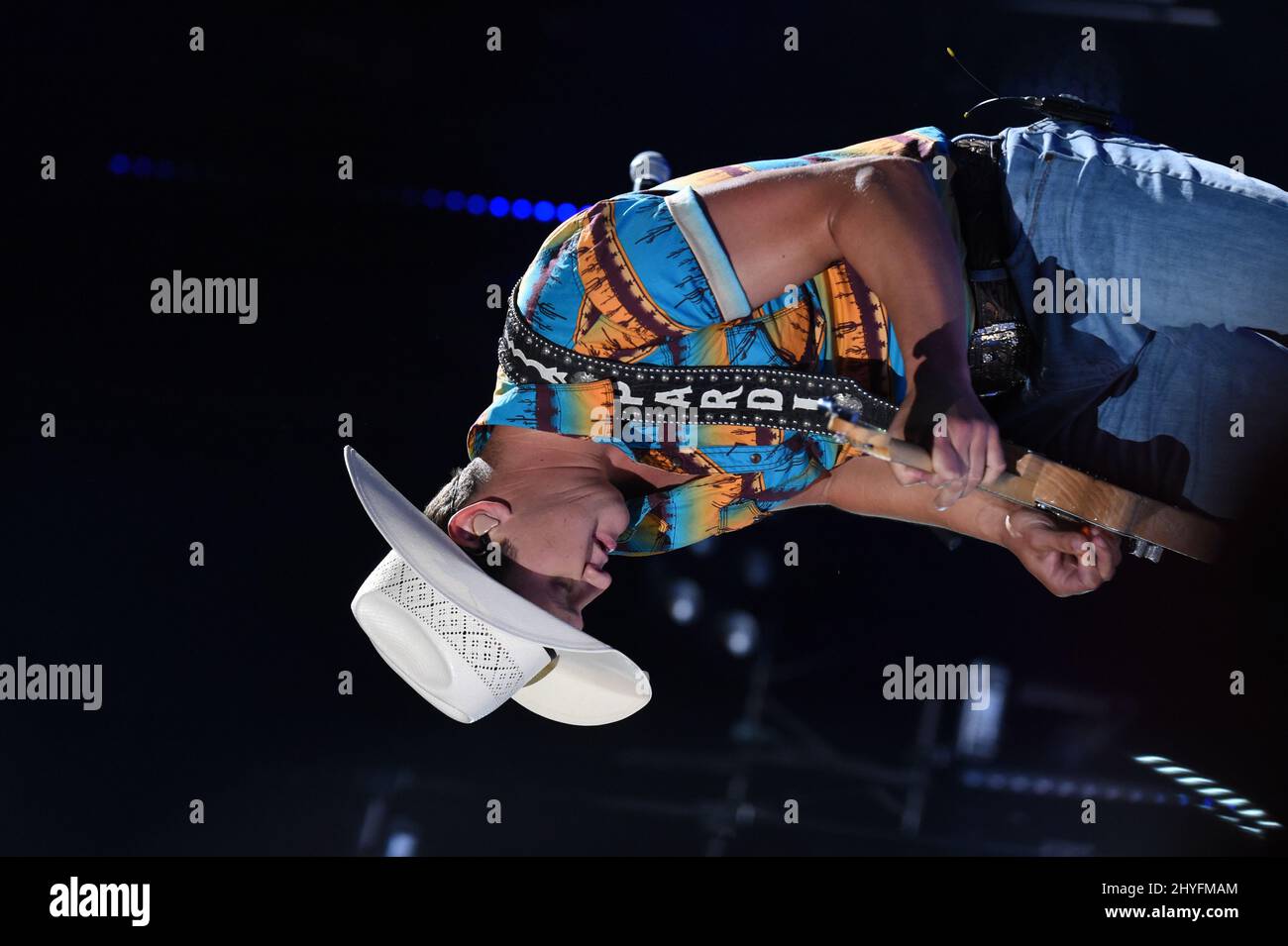 Jon Pardi attending the CMA Music Fest Nightly Concert held at Nissan ...