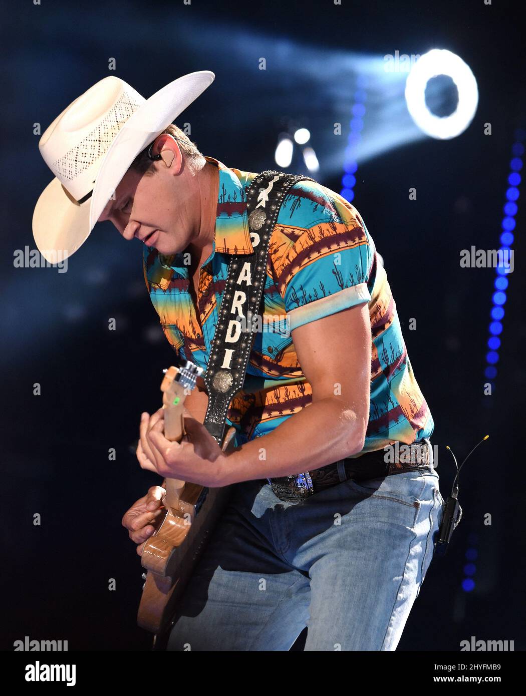 Jon Pardi attending the CMA Music Fest Nightly Concert held at Nissan ...