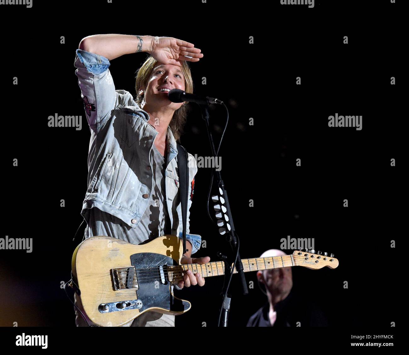Keith Urban attending the CMA Music Fest Nightly Concert held at Nissan ...