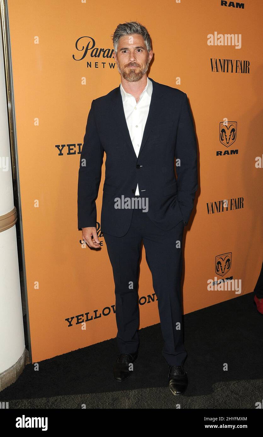 Dave Annable at the world premiere of "Yellowstone" presented by Vanity ...