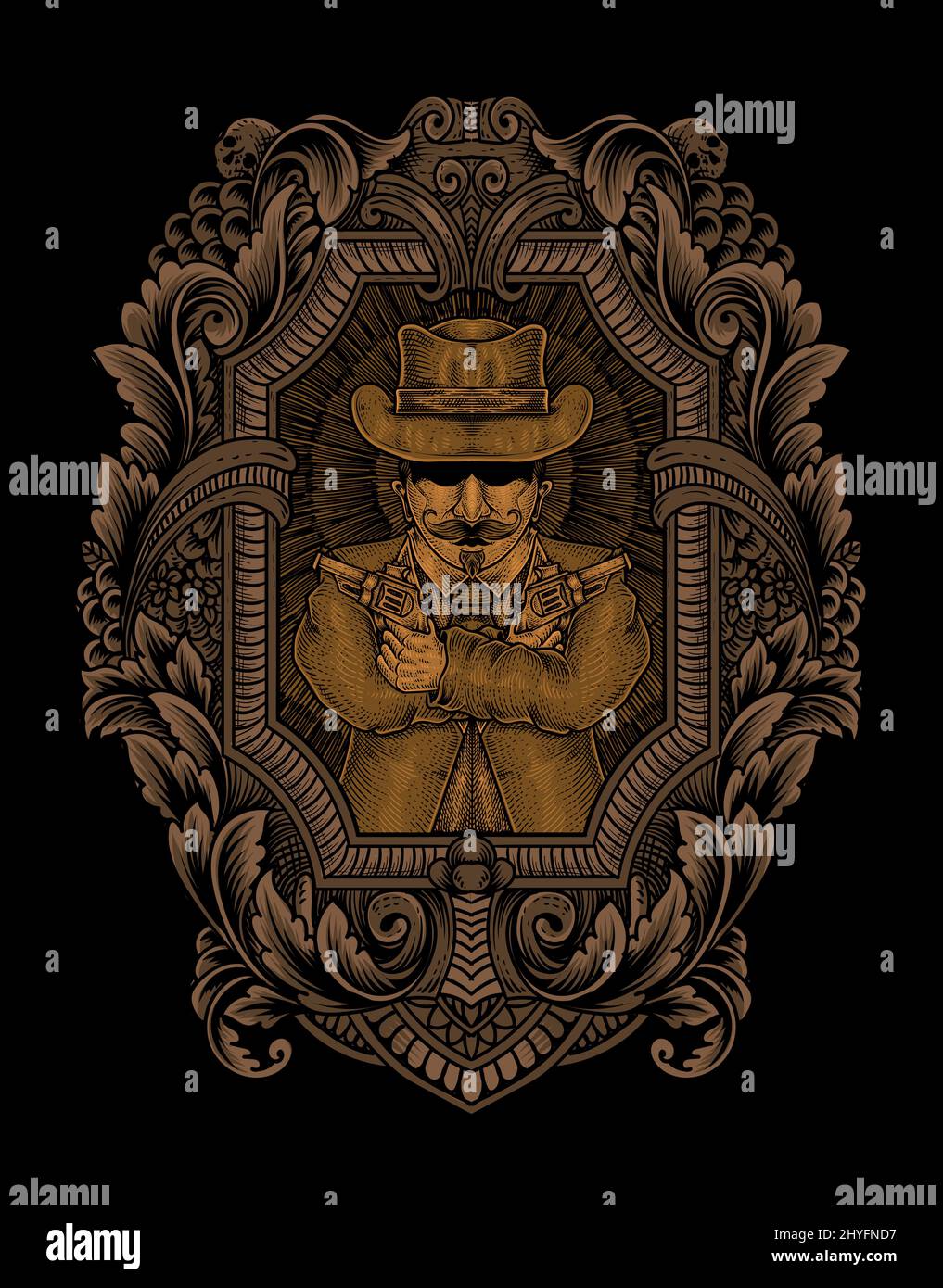 Mafia boss Stock Vector Images - Alamy