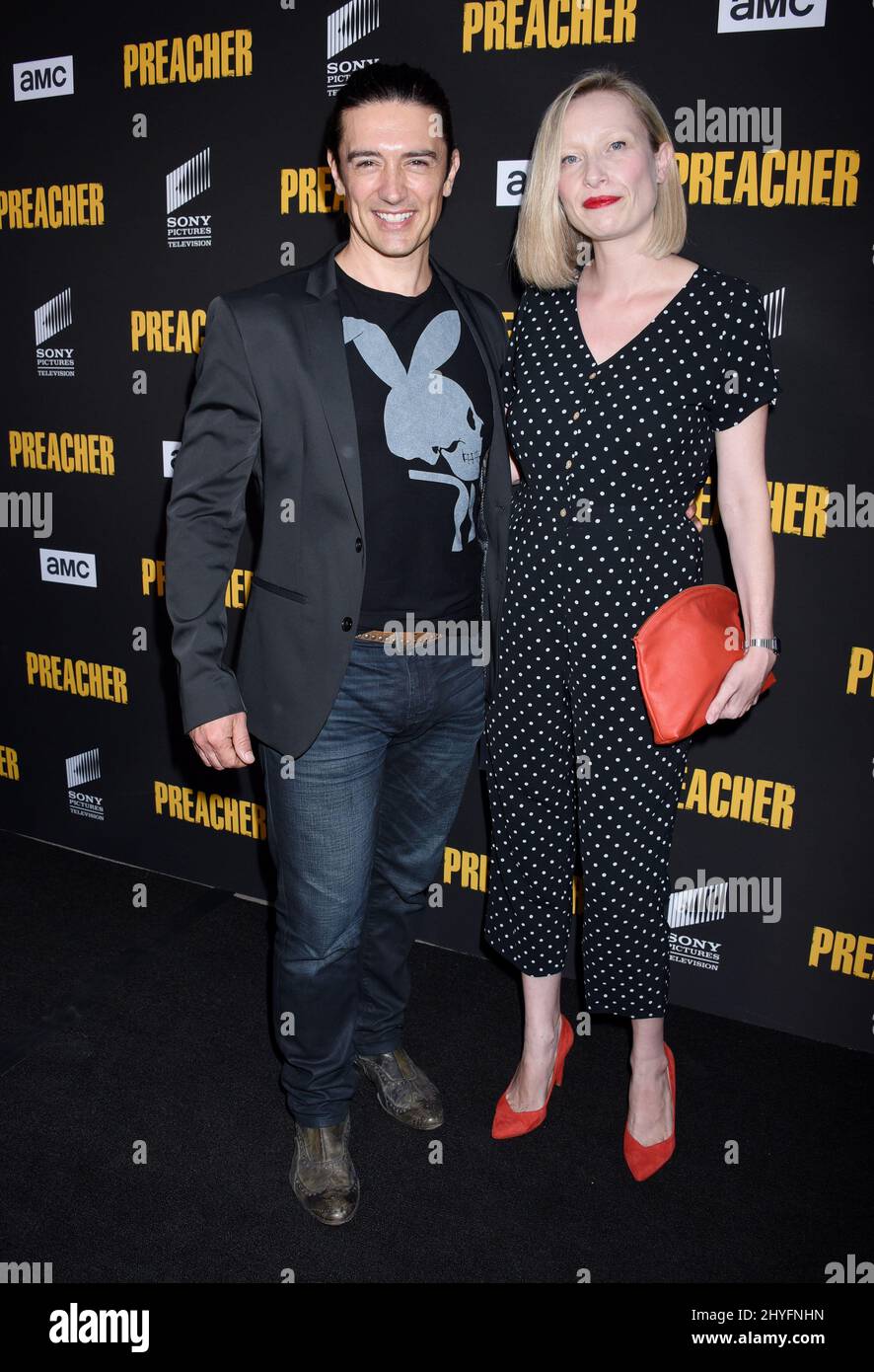 Adam Croasdell attending AMC's 'Preacher' Season 3 Premiere in ...