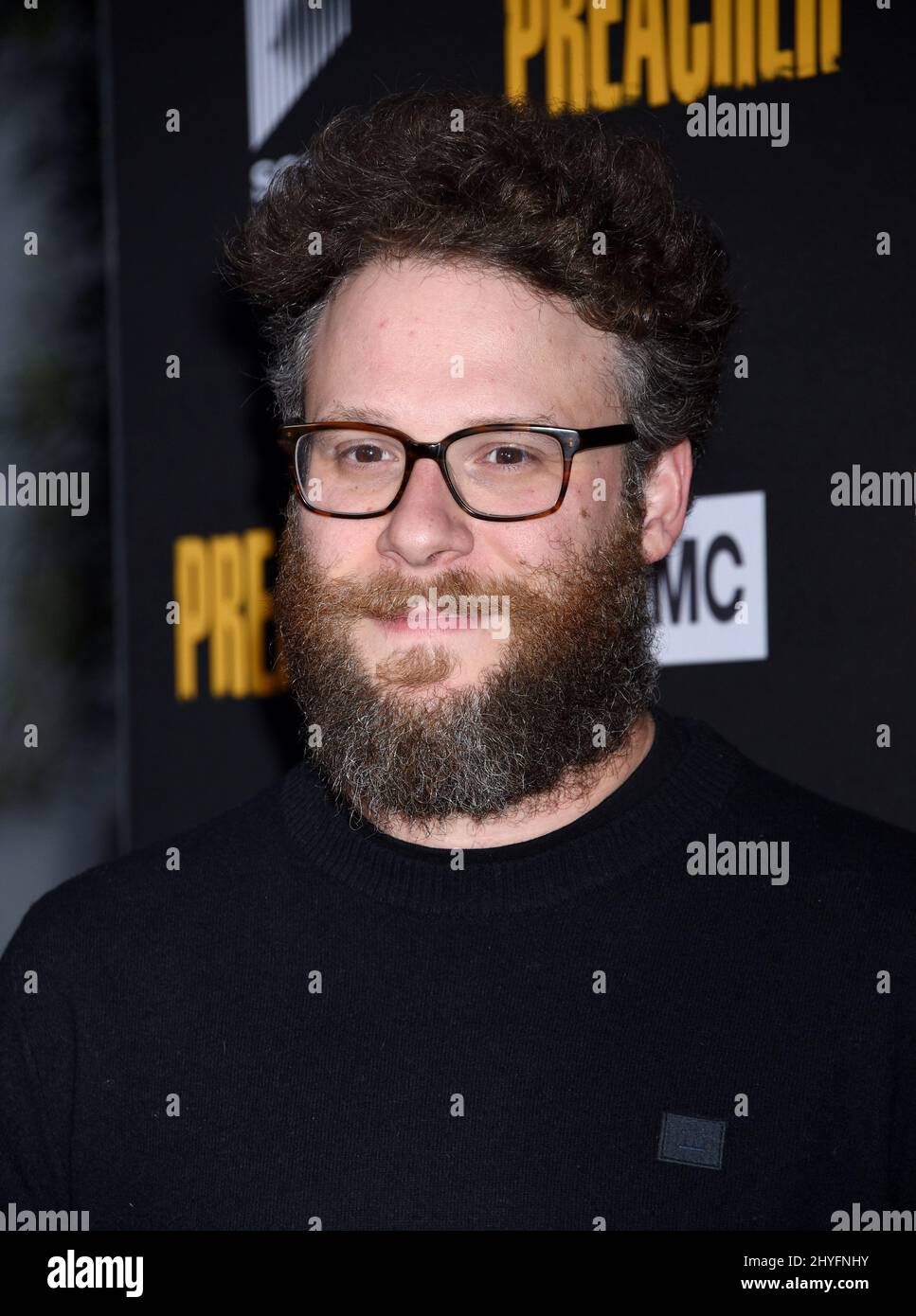 Seth Rogen attending AMC's 'Preacher' Season 3 Premiere in Hollywood ...