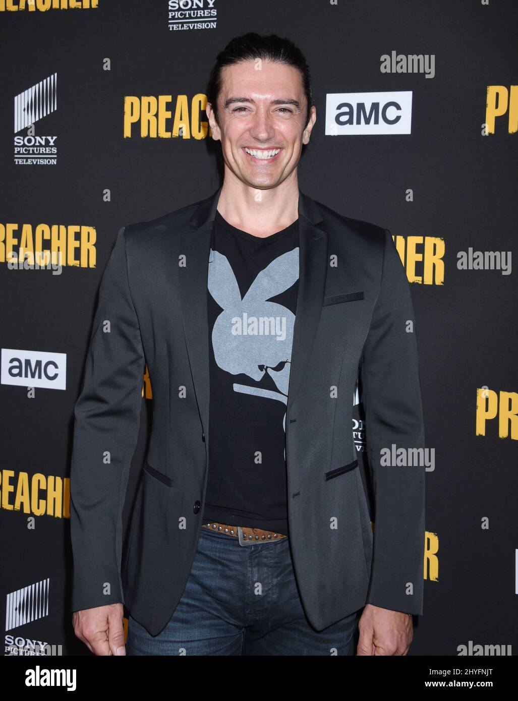 Adam Croasdell attending AMC's 'Preacher' Season 3 Premiere in ...