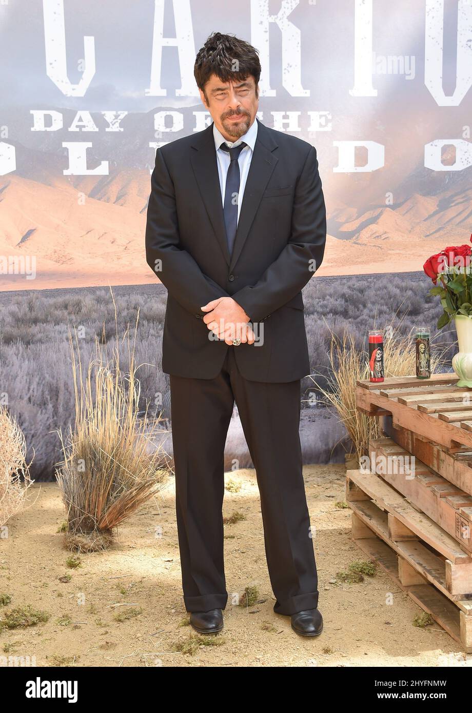 Benicio Del Toro attending the 'Sicario: Day of the Soldado' Photocall ...
