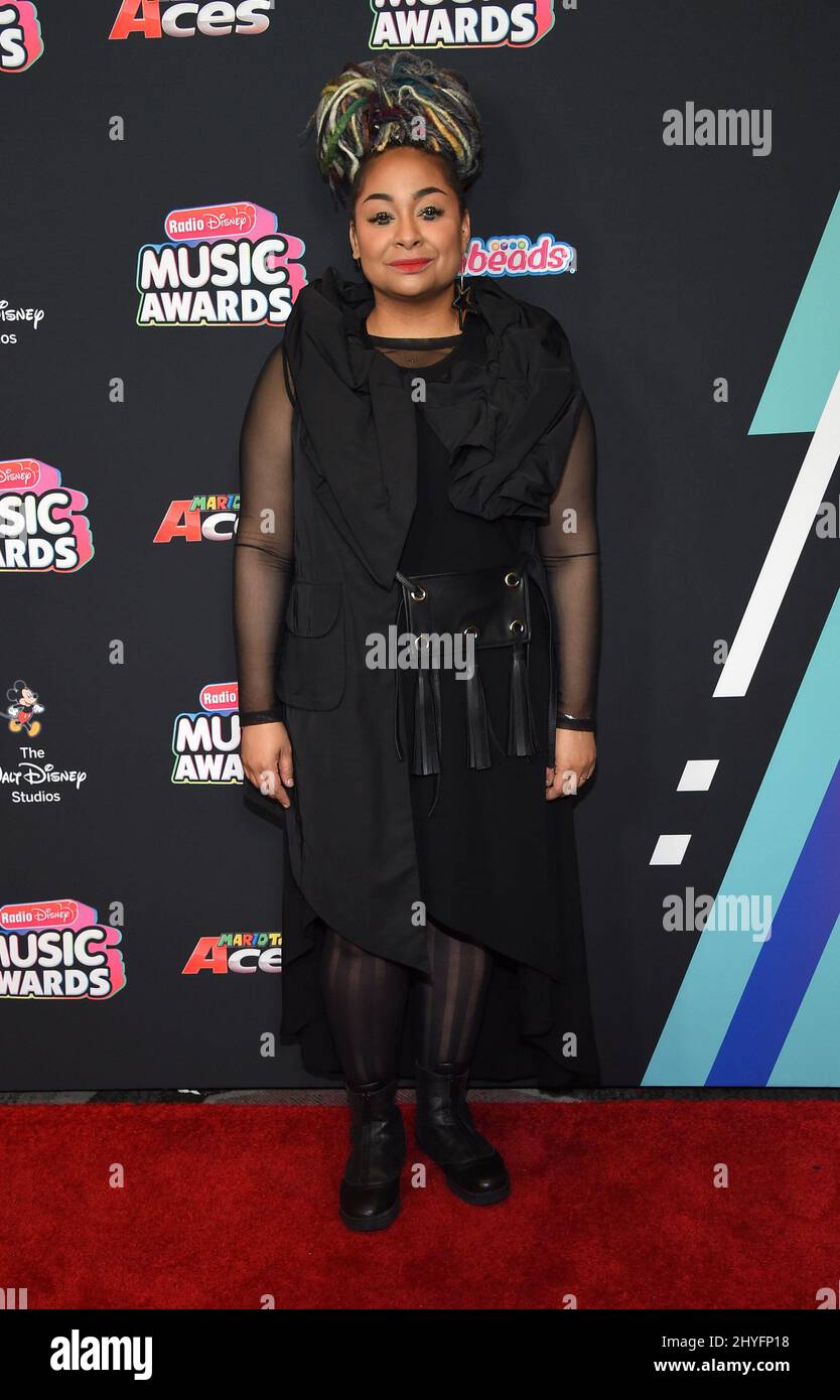 Raven Simone arrives at the 2018 Radio Disney Music Awards held at ...