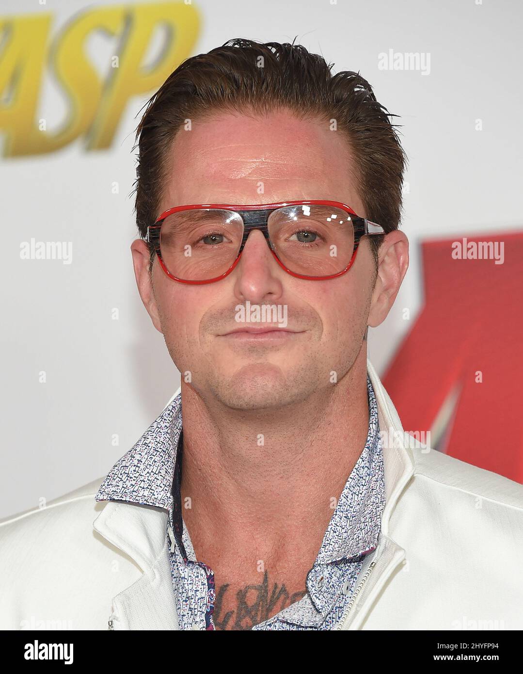 Cameron Douglas at the world premiere of "Ant-Man and The Wasp" held at ...