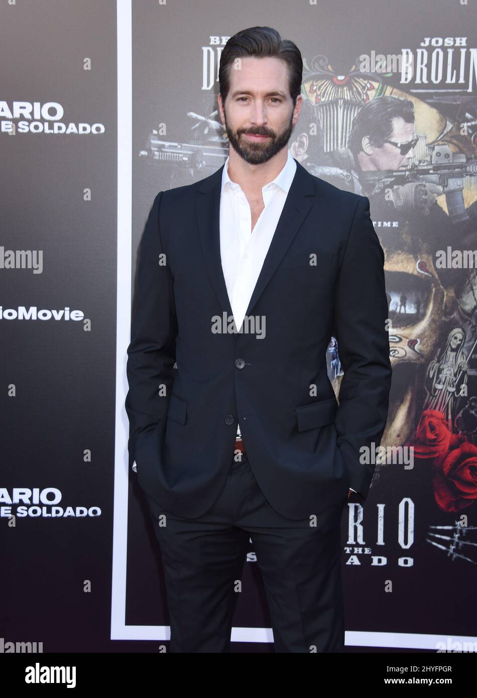 Manuel Garcia-Rulfo at the "Sicario: Day Of The Soldado" Los Angeles ...