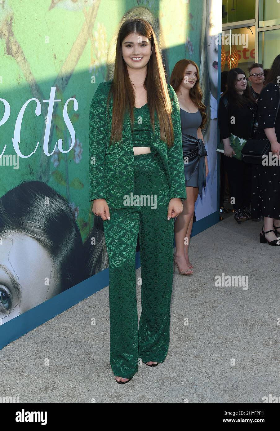April Brinson at the Los Angeles premiere of HBO's limited series ...