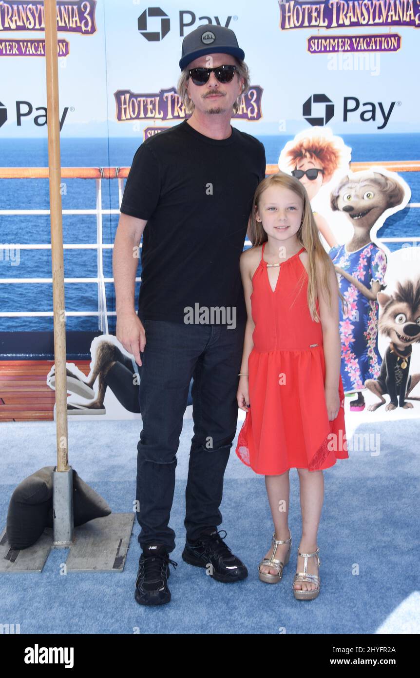 David Spade and Harper Spade at the "Hotel Transylvania 3: Summer ...