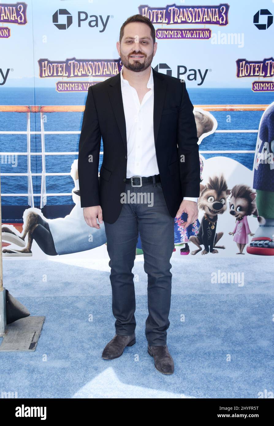 Jorge Gaxiola at the "Hotel Transylvania 3: Summer Vacation" World ...