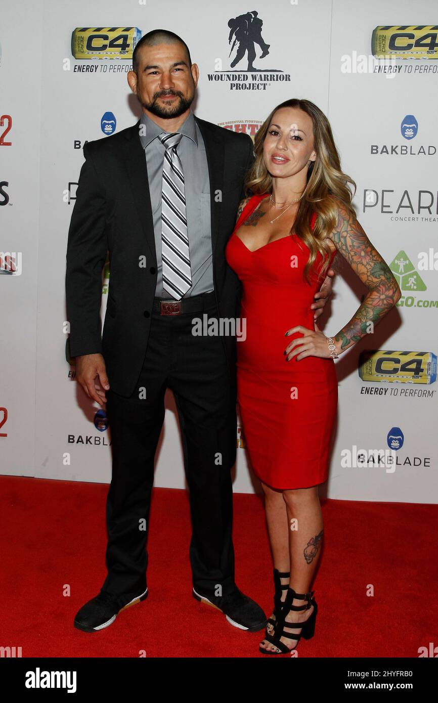 Vinc Pichel, Stephanie Moody at the 10th Annual Fighters Only World ...