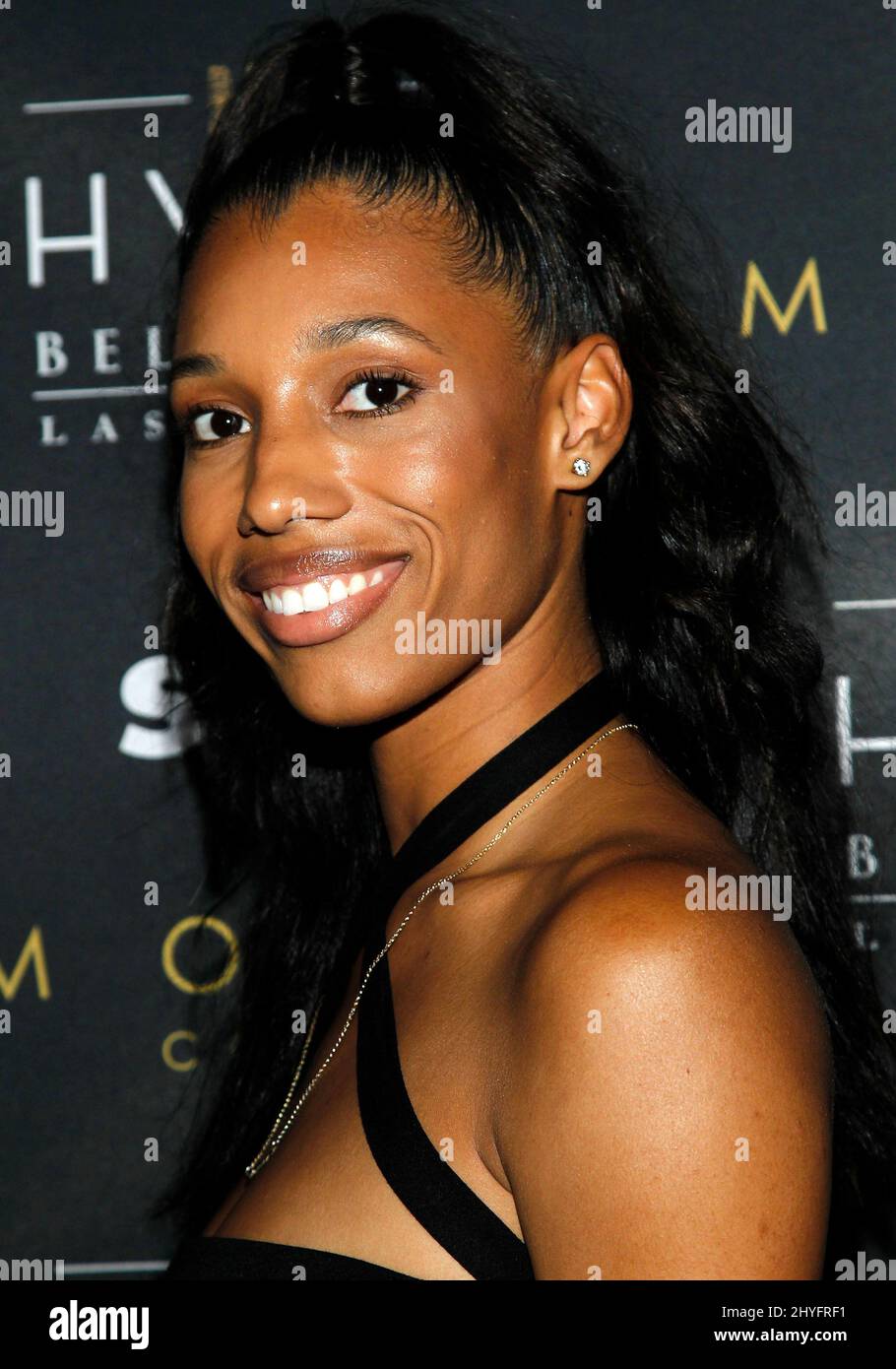 Brooklyn Wren attending MMA Fight Night after party in Las Vegas Stock ...