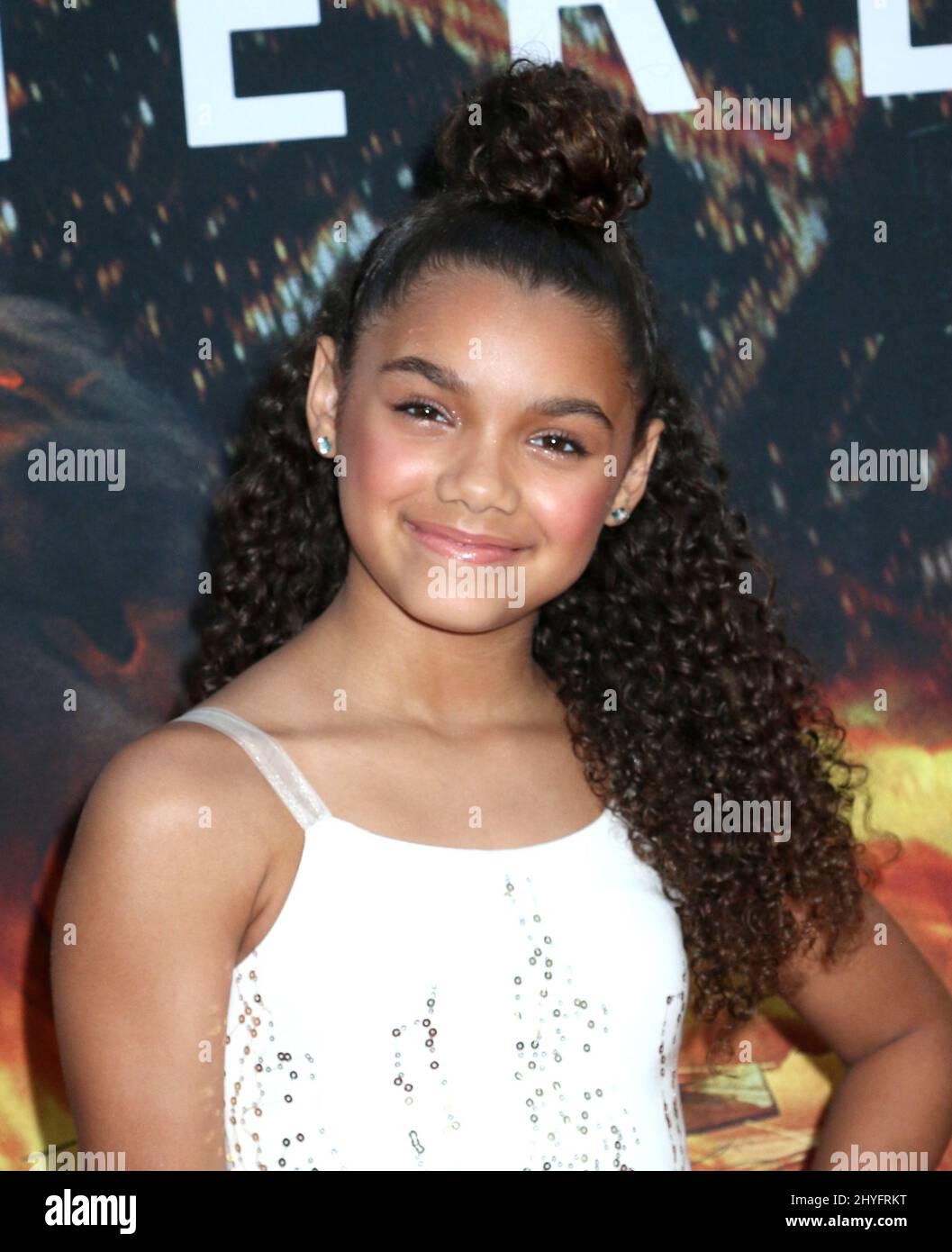 McKenna Roberts attending the Skyscraper New York Premiere held at the ...