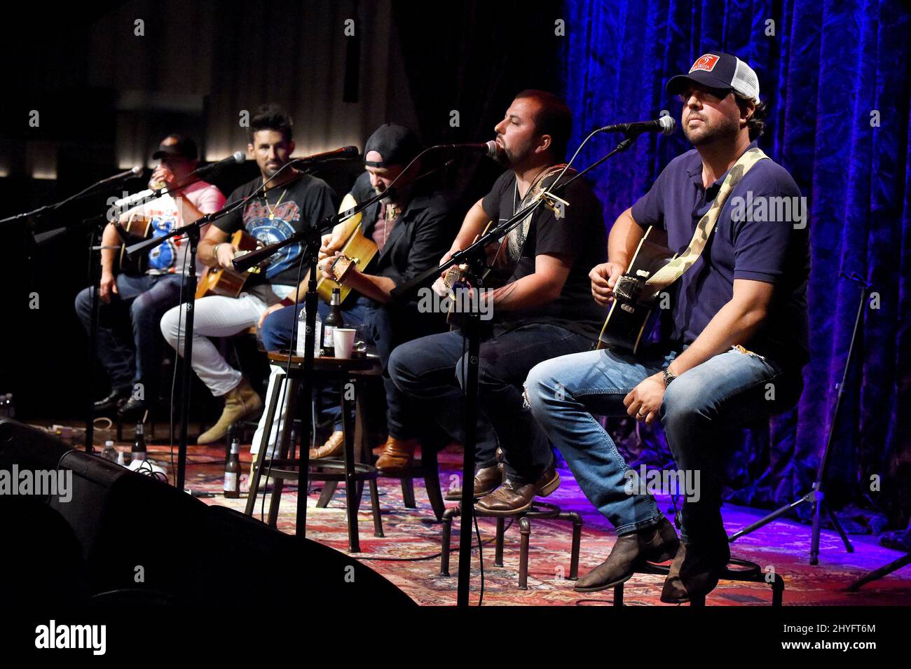 Rob Hatch, Jake Owen, Lee Brice, Tyler Farr and Dallas Davidson ...