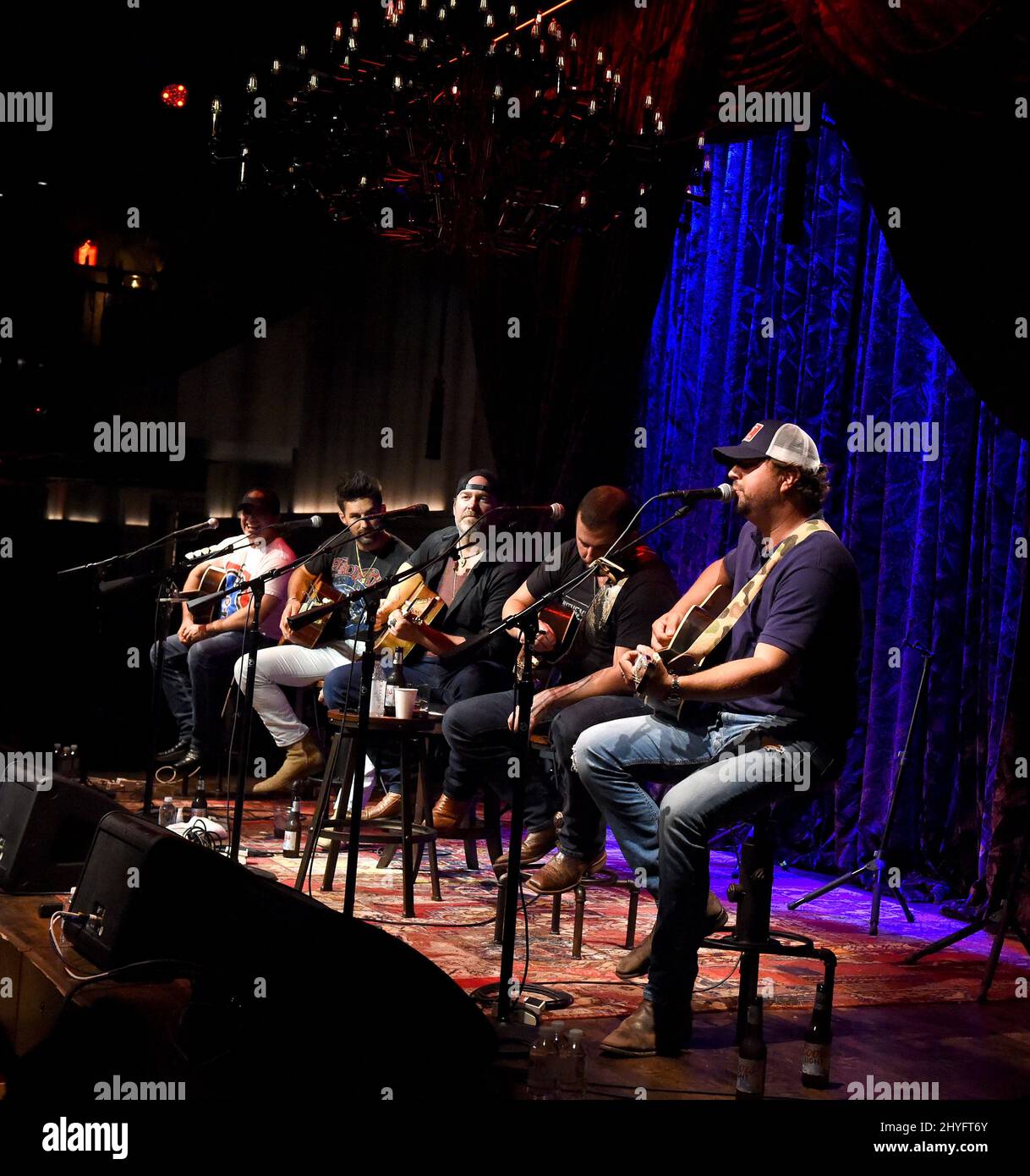 Rob Hatch, Jake Owen, Lee Brice, Tyler Farr and Dallas Davidson ...