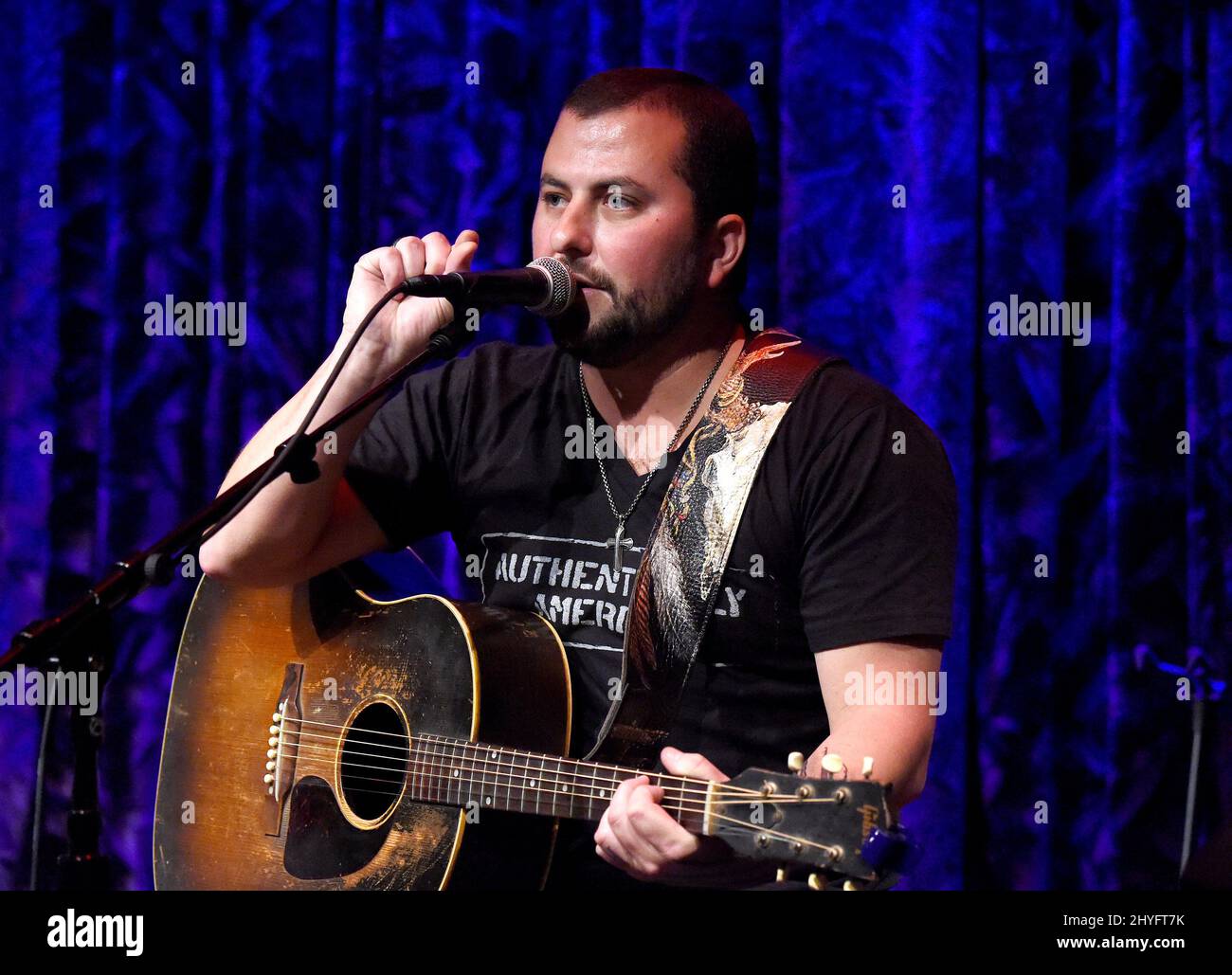 Tyler Farr performing during The Analog Series benefiting Folds of ...