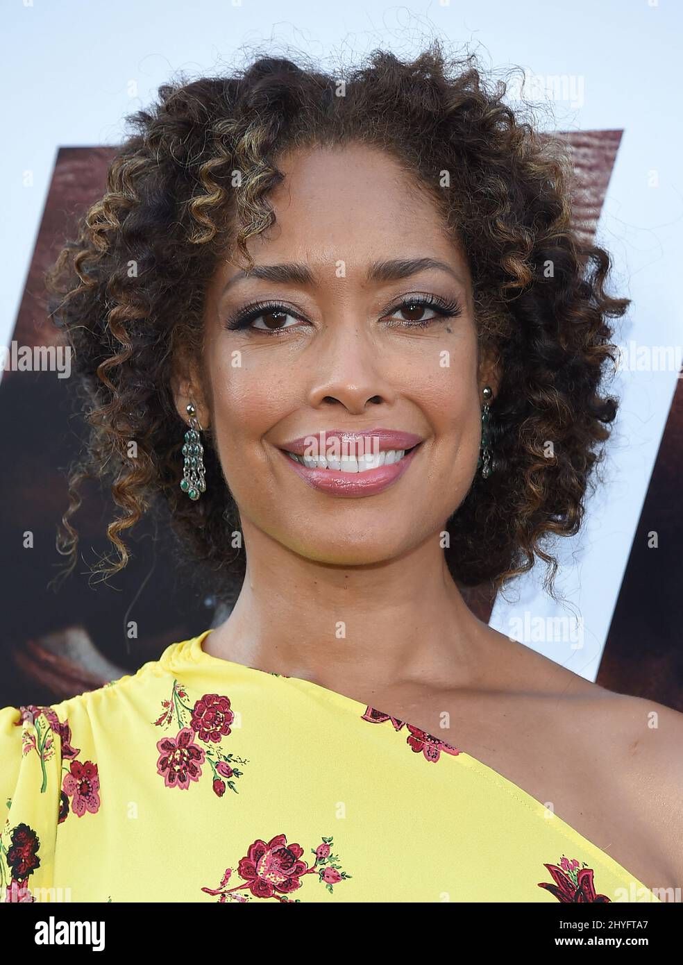 Gina Torres at the Los Angeles premiere of "The Equalizer 2" held at ...