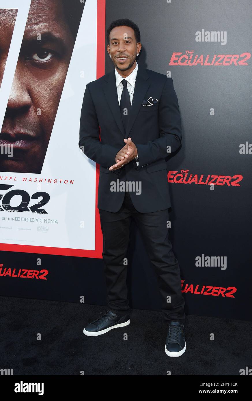 Chris 'Ludicris' Bridges at the Los Angeles premiere of "The Equalizer ...