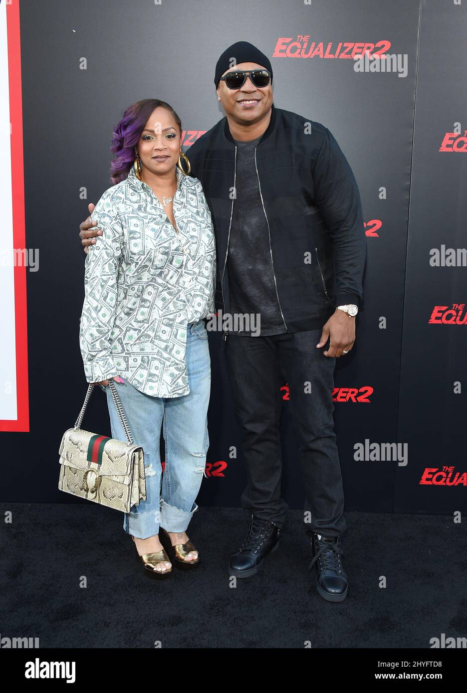 LL Cool J and Simone Smith at the Los Angeles premiere of "The ...