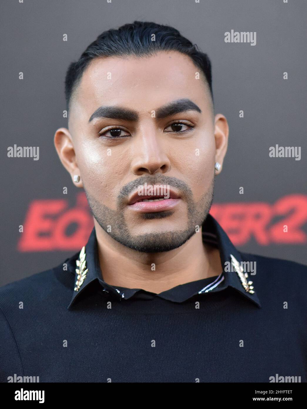 JC Camarillo at the Los Angeles premiere of "The Equalizer 2" held at ...