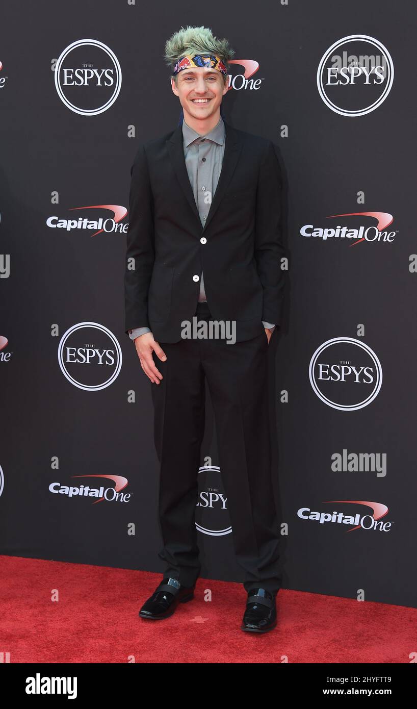 Tyler Blevins at the 2018 ESPY Awards held at the Microsoft Theatre L.A ...