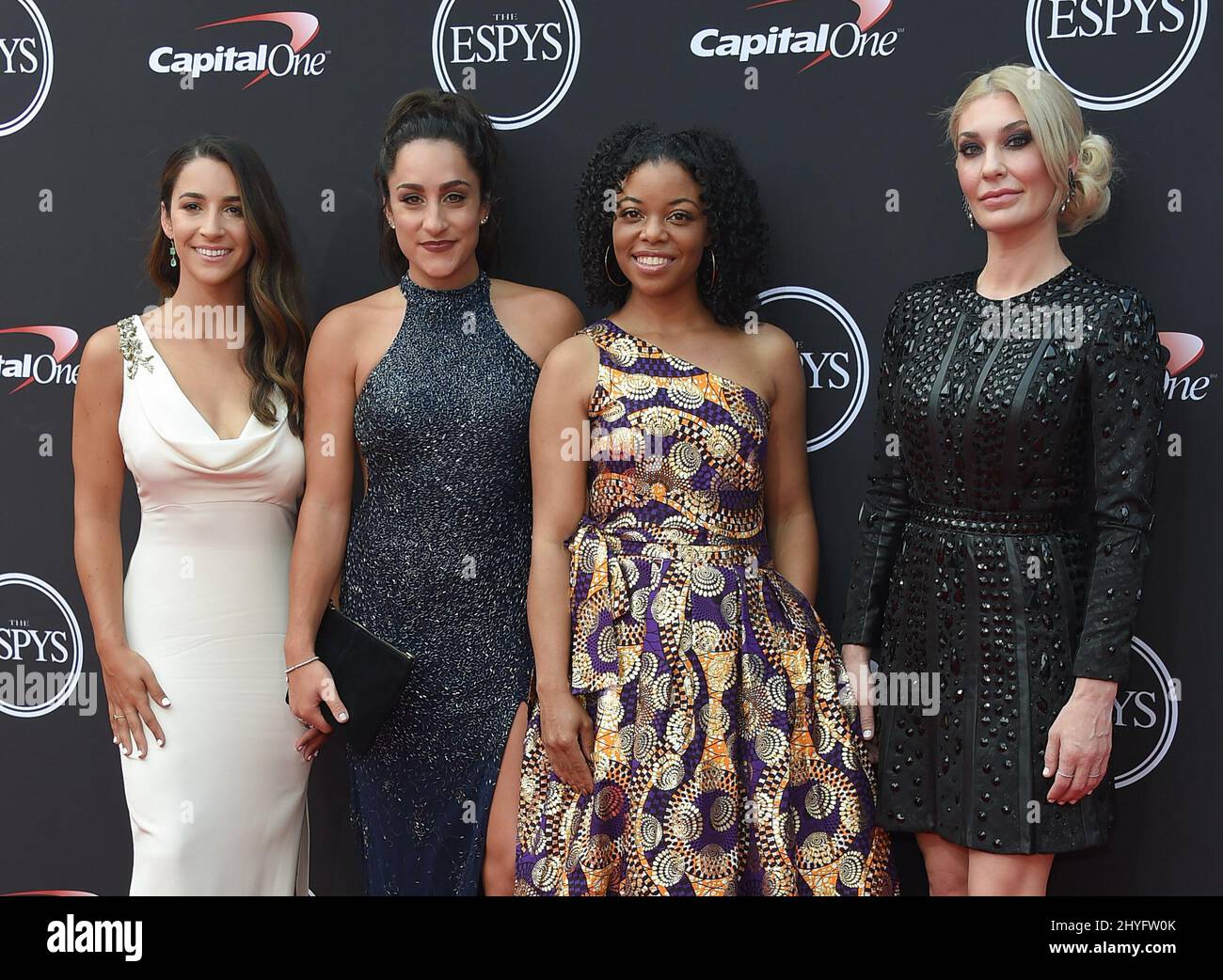 Aly Raisman, Jordyn Wieber, Tiffany Thomas Lopez and Sarah Klein at the ...